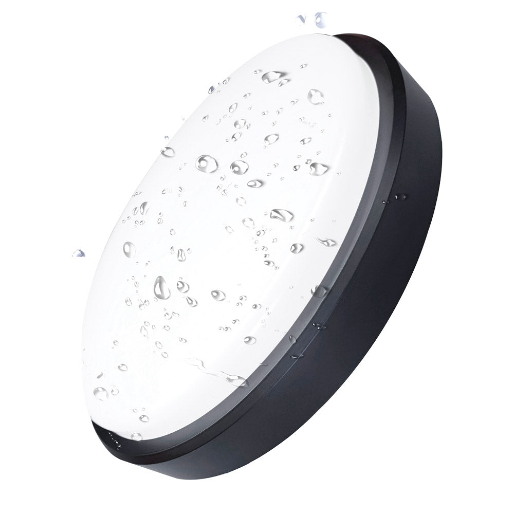 All-in-1 Round LED Bulkhead, 24W,18W,12W Selectable, 3CCT Colour ...
